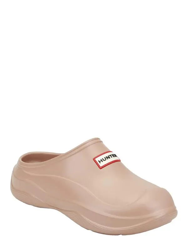 Hunter Elena Water Resistant Clog - Light Brown