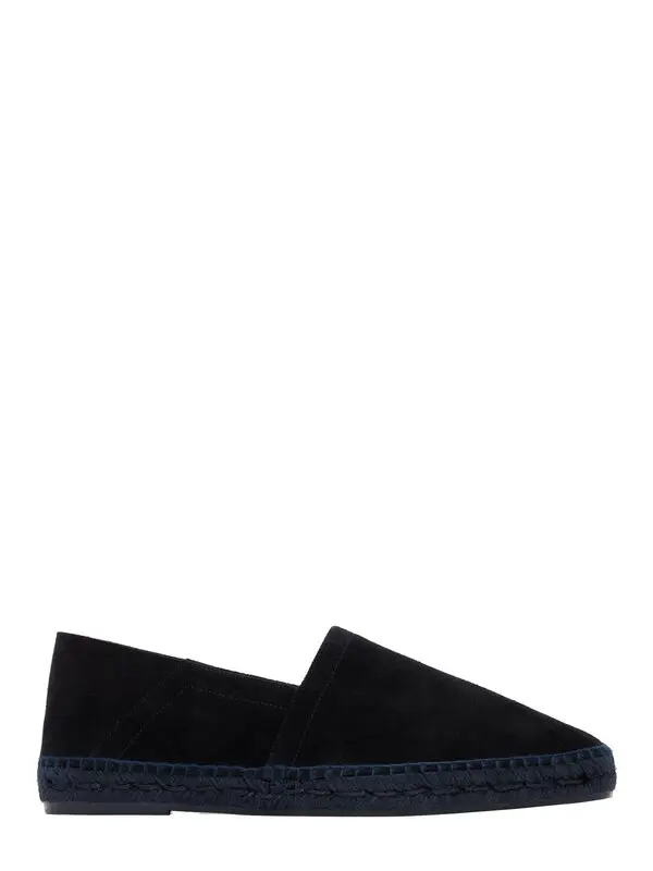 TOM FORD Suede Barnes Espadrilles - Dark Navy