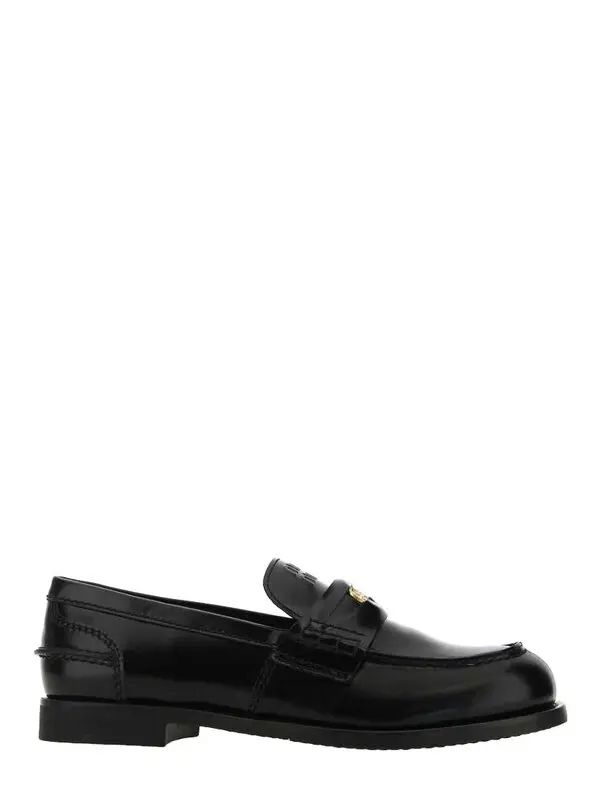 Miu Miu Loafers - Black