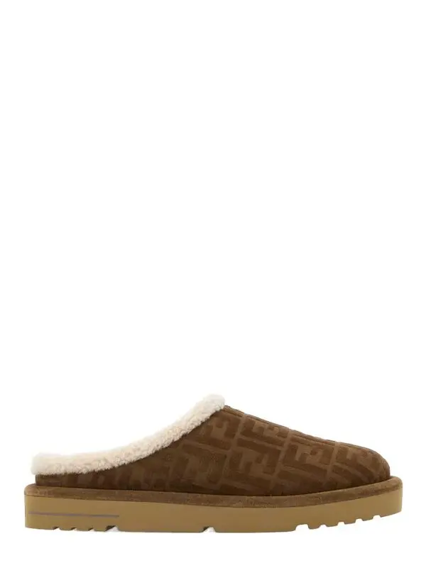 Fendi Slippers - Brown