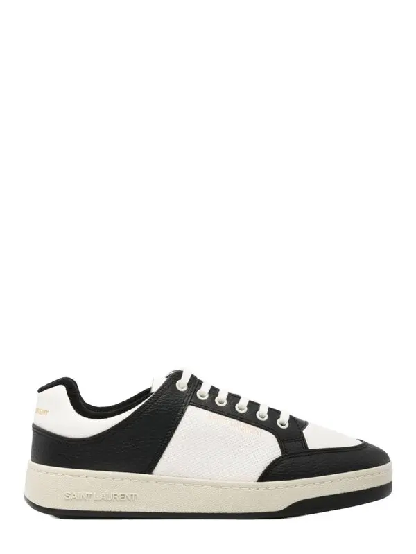 Saint Laurent Low-top Sneakers - Coffee White+black