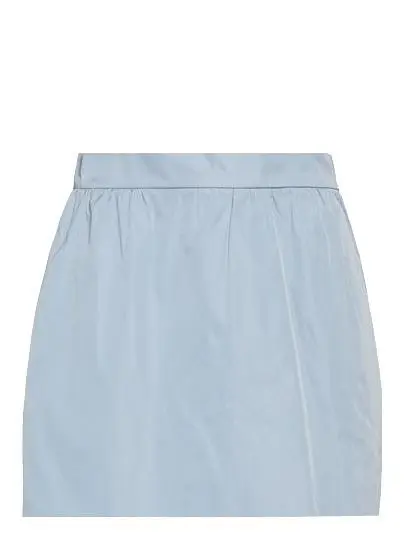 Red Valentino Mini Flared Taffeta Skirt - Blue
