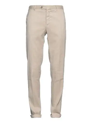 PT TORINO Pants Taupe Size Linen, Cotton, Elastane - Beige