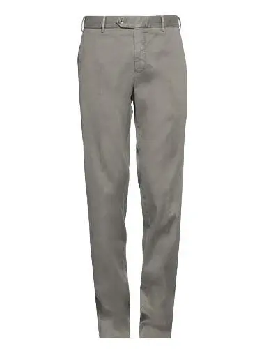 PT TORINO Pants Taupe Size Linen, Cotton, Elastane - Grey