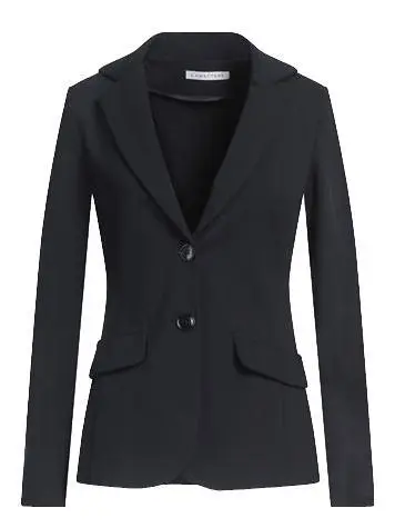 CARACTÈRE Single-breasted Blazer - Blue