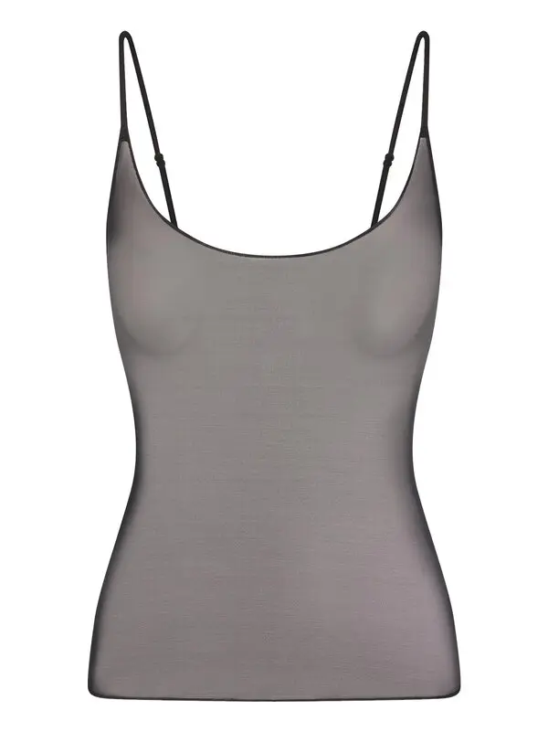 SKIMS Ultra Fine Mesh Cami Top - Obsidian