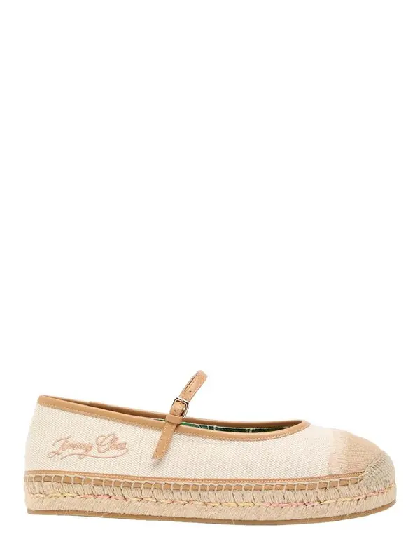 JIMMY CHOO Aciel Espadrille Flats - Natural