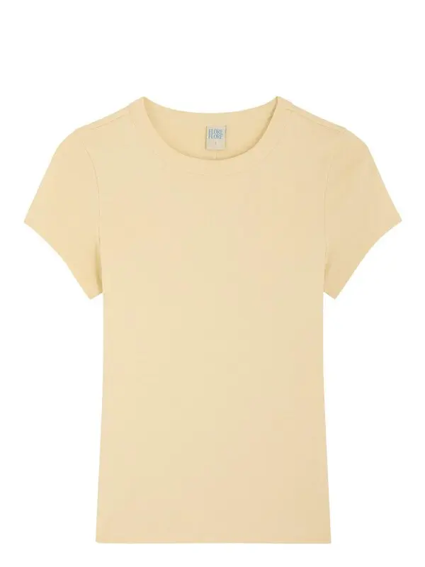FLORE FLORE Cotton T-shirt - Nude