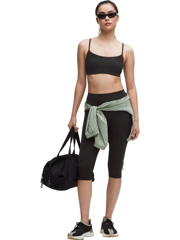 Lululemon Wunder Train High-rise Crop 15 - Black