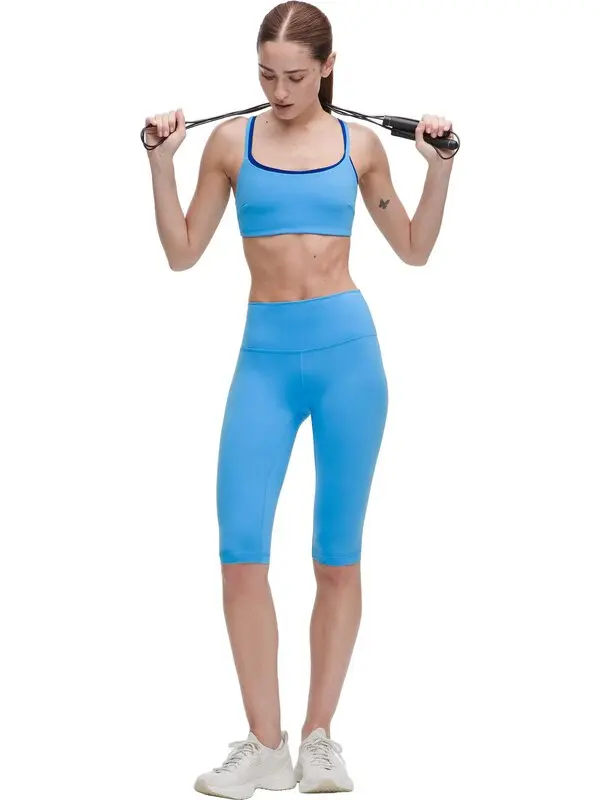 Lululemon Wunder Train High-rise Crop 15 - Ocean Wave