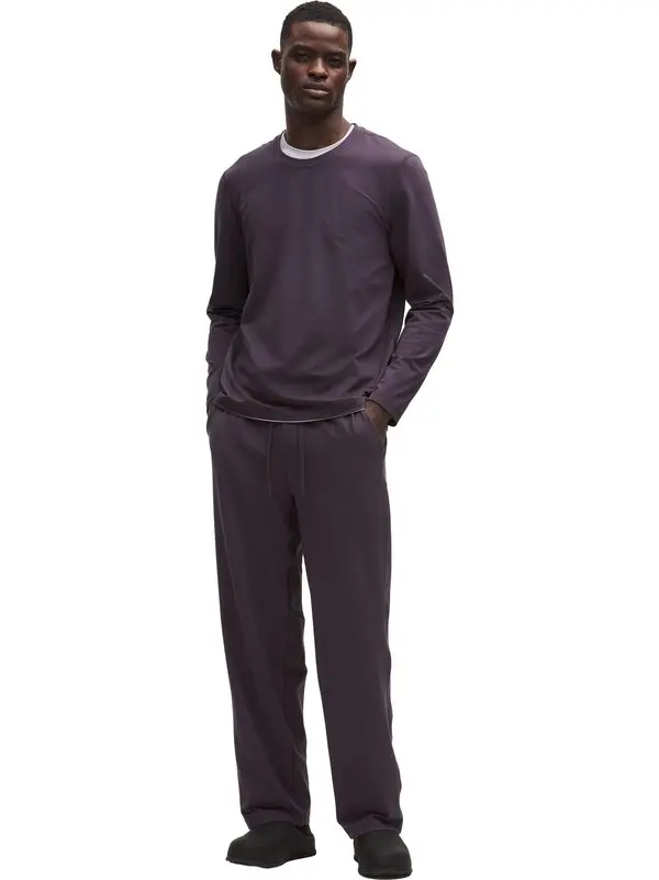 Lululemon Classic-fit Soft Jersey Pants - Atmospheric Purple