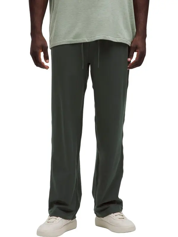 Lululemon Classic-fit Soft Jersey Pants - Rainforest Green