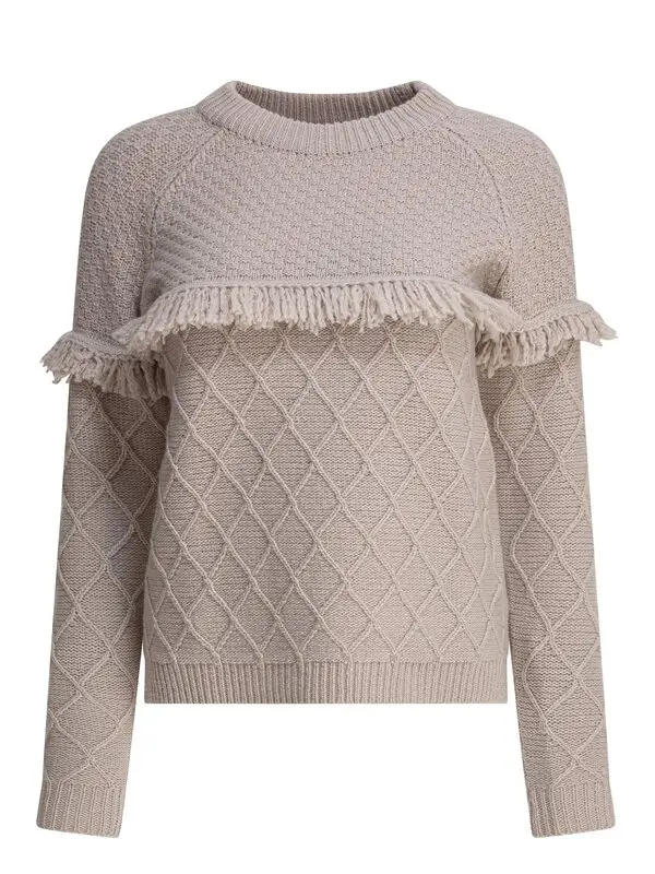 RAKKI Wool Knitwear - Beige