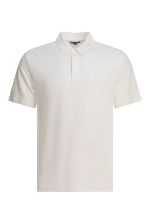 VIN CE. Polo Shirt - White