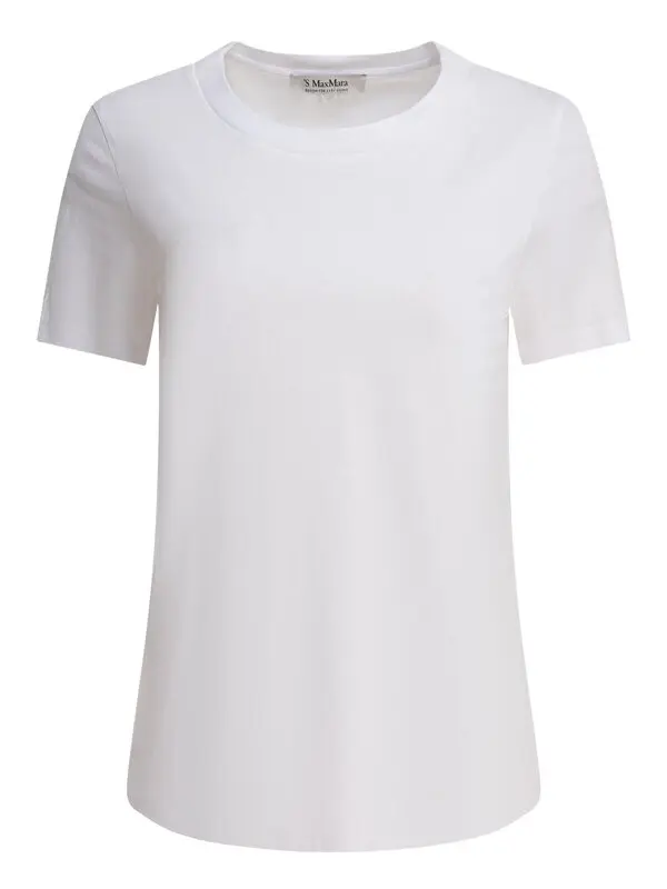 Max Mara Cotton Jersey T-shirt - White
