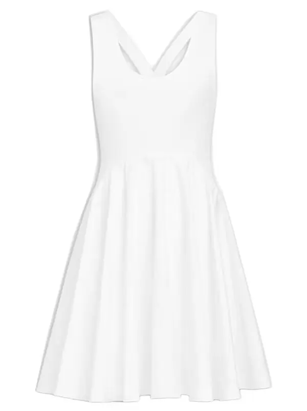 Alaïa Cotton Mini Dress - White