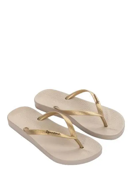Ipanema Ana Flip Flop - Beige/gold