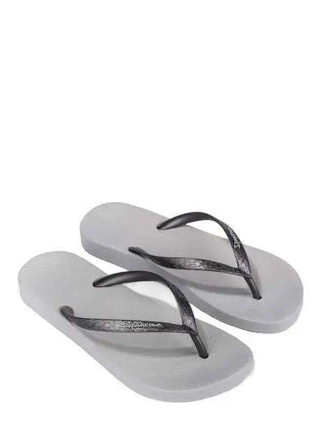 Ipanema Ana Flip Flop - Bo354-lt Grey/silver
