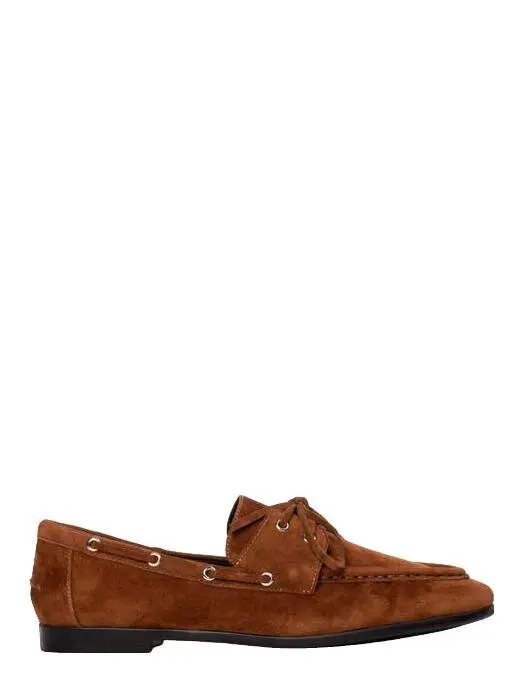 BLACK SUEDE STUDIO Davy Suede Loafer - Sand Suede