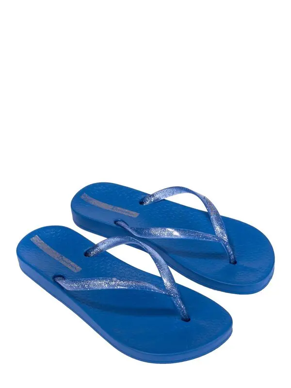 Ipanema Ana Connect Ii Flip Flop - Blue/ Glitter Blue