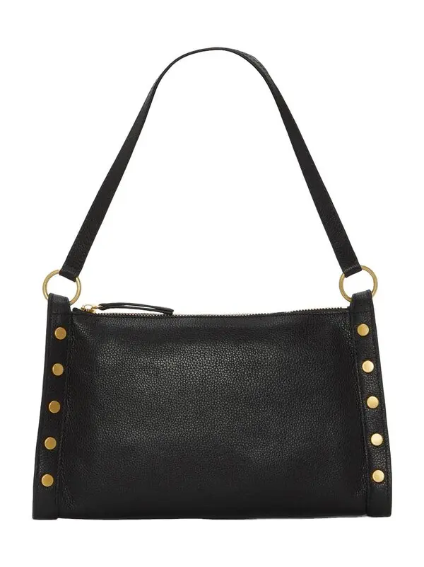 Vince Camuto Lisha Leather Shoulder Bag - Black