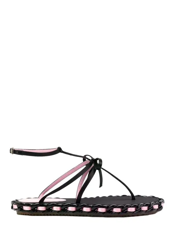 Giambattista Valli Chain Sandals - Black