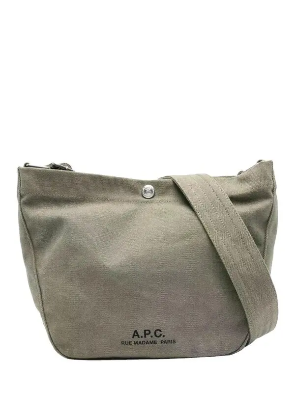 A.p.c. Small Journal Shoulder Bag - Green