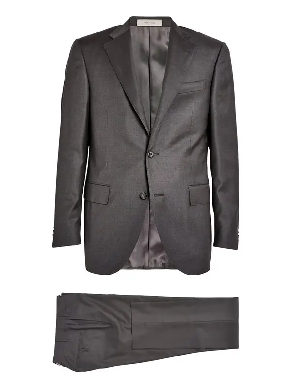 Corneliani Virgin Wool 2-piece Suit - Grey
