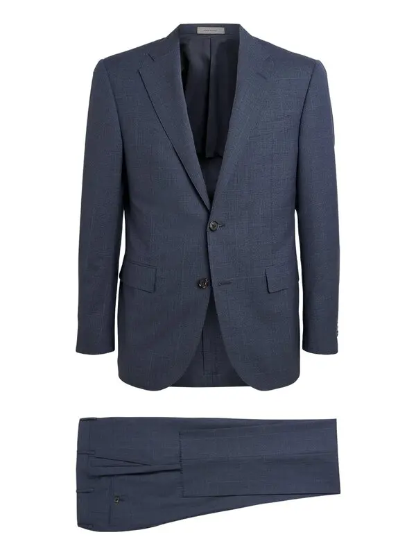 Corneliani Virgin Wool 2-piece Suit - Navy