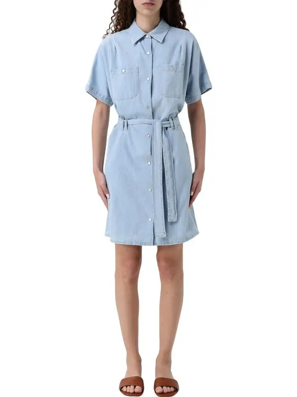 A.p.c. Shirt Dress - Gnawed Blue