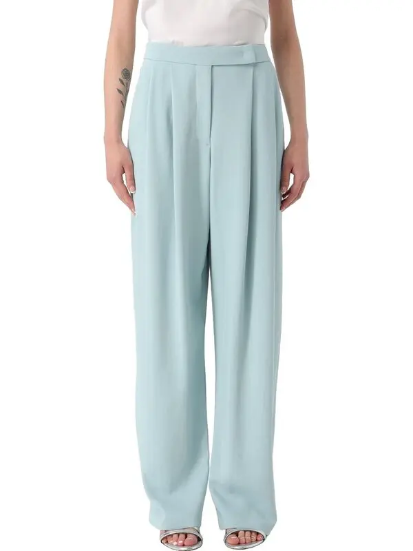 Pinko Wide-leg Trousers - Gnawed Blue