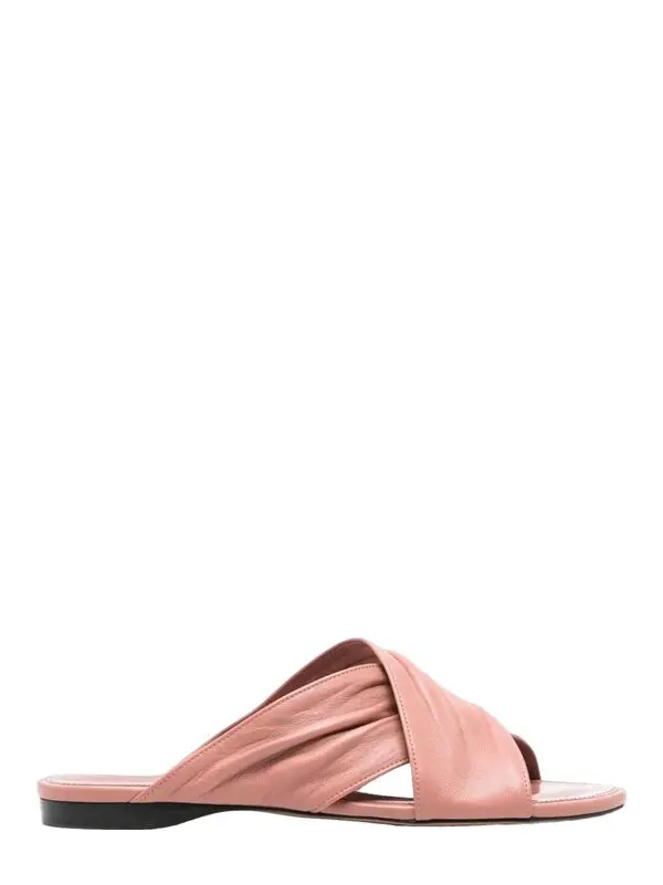 Paris Texas Flat Sandal - Pink