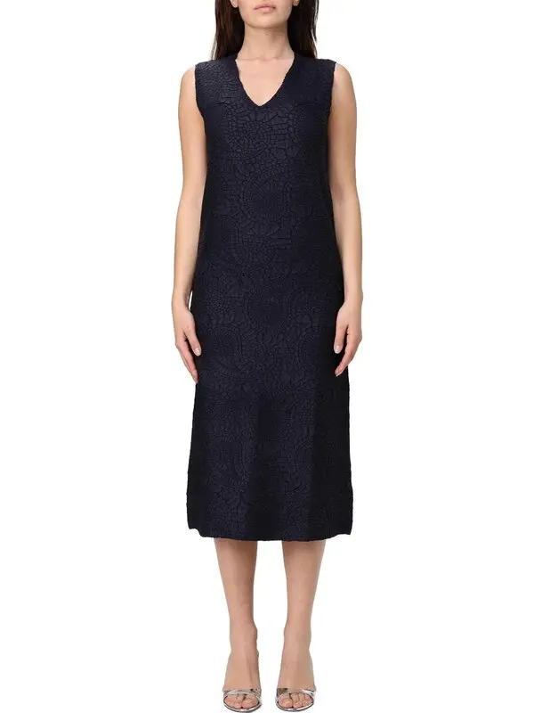 MEIMEIJ Textured Dress - Blue
