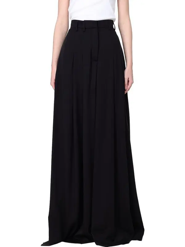 MONOT Tailored Wide Leg Trousers - Black