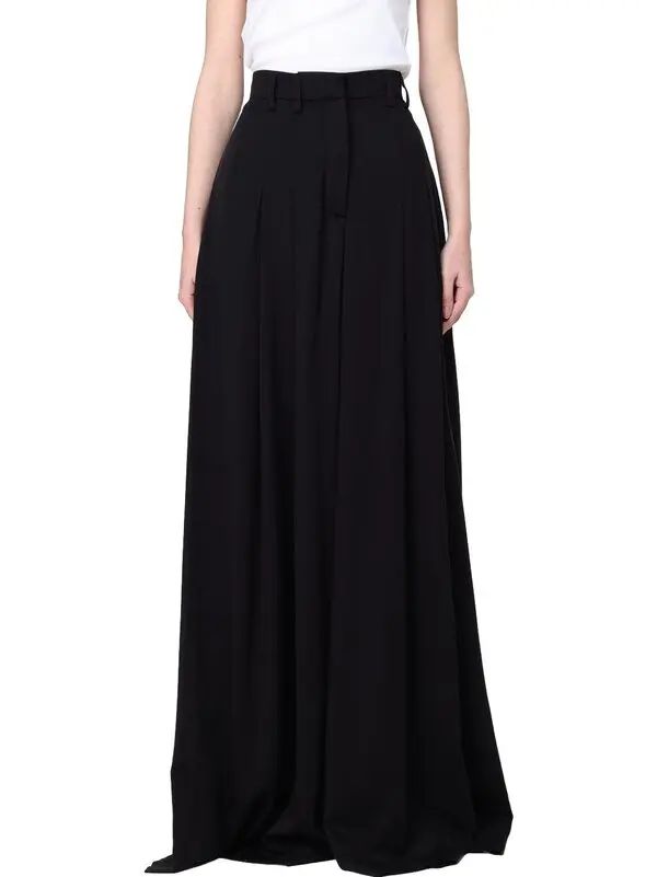 MONOT Tailored Wide-leg Trousers - Black