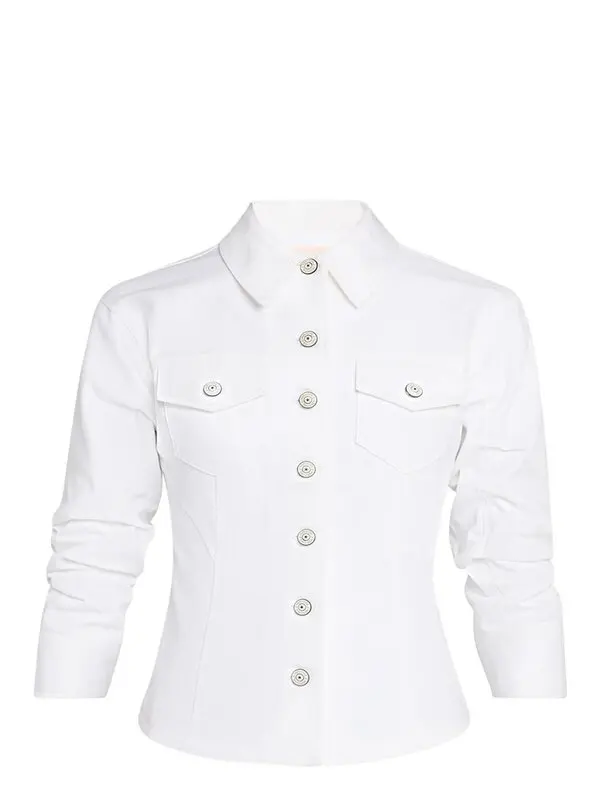 Cinq À Sept Canyon Denim Jacket - White