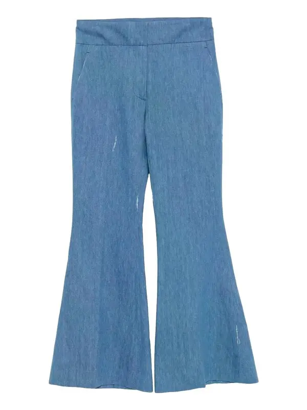 Gabriela Hearst Marsh Flared Jeans - Blue