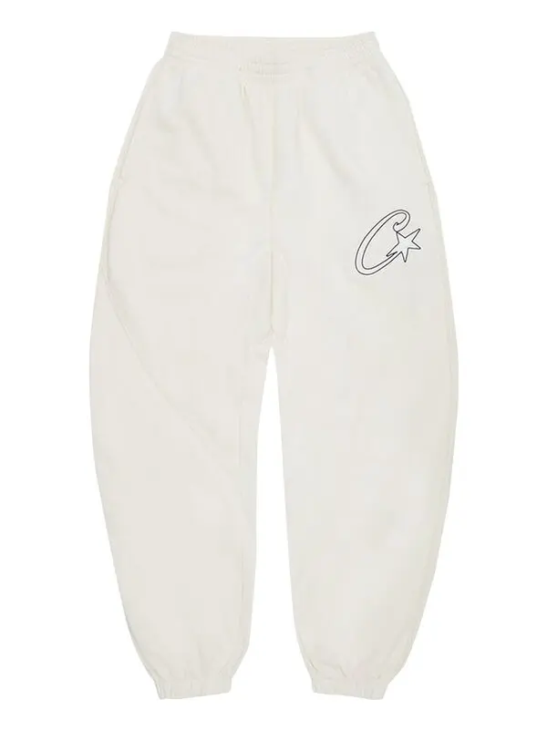 CORTEIZ Satin C Star Appliqué Bottoms - Cream