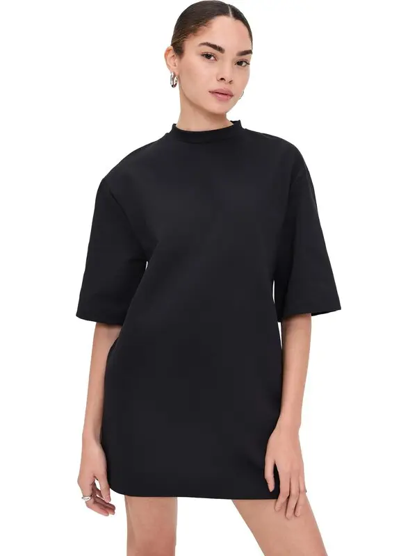 Wardrobe.NYC T-shirt Mini Dress - Black