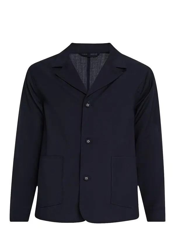 Officine Générale Sycamore Wool Blazer - Dark Navy