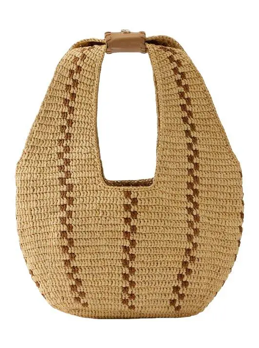 Helen Kaminski Aquarius Raffia Hobo Bag - Natural/nutshell