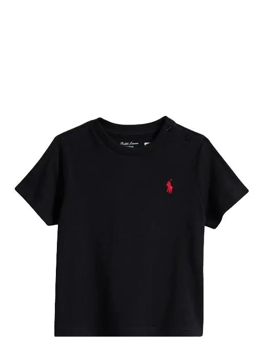 Ralph Lauren Embroide Logo Short Sleeve T-shirt - Polo Black