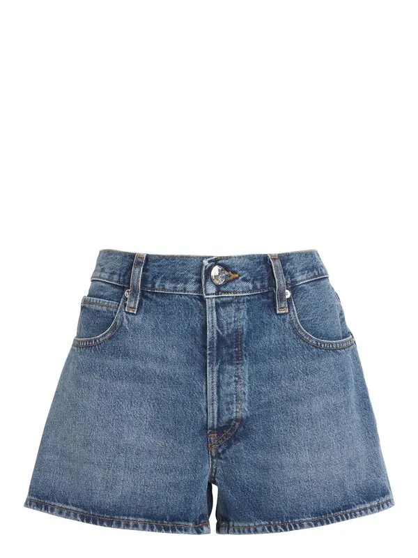 FRAME Denim Hang Shorts - Blue