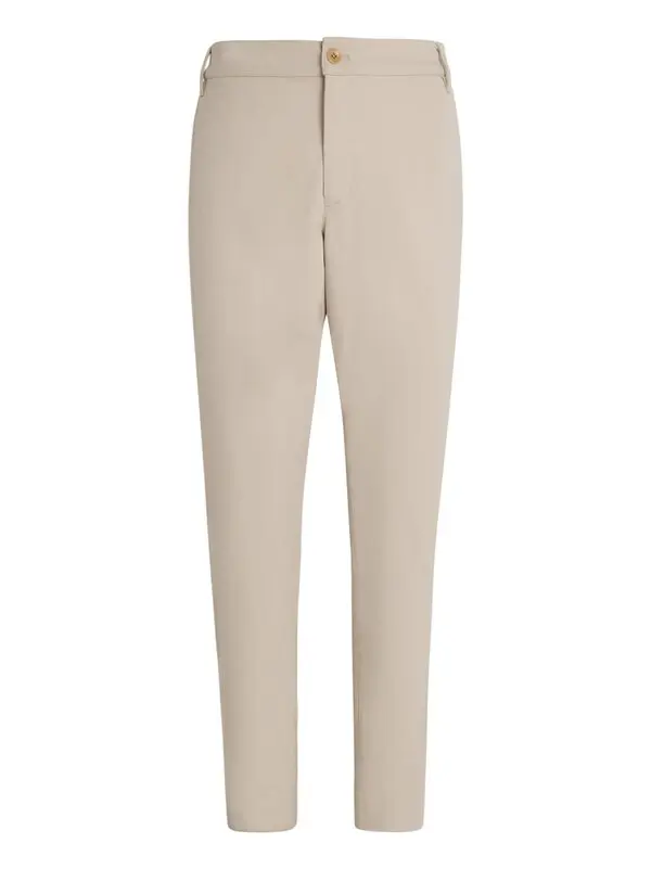 Paige Stafford Straight Trousers - Beige
