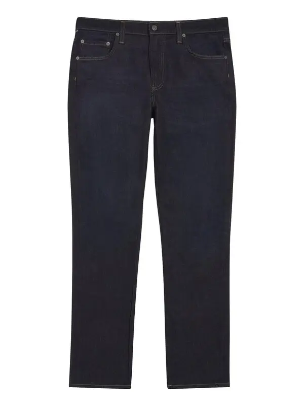 Citizens Of Humanity Cotton-cashmere Gage Jeans - Navy