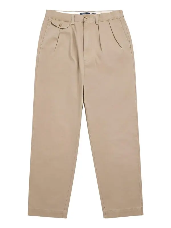 Polo Ralph Lauren Cotton Pleated Whitman Chinos - Green