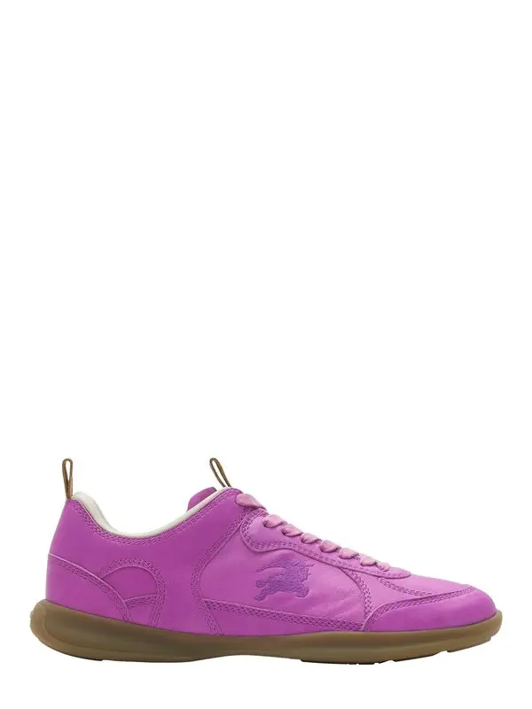 Burberry Leather Matrix Sneakers - Pink