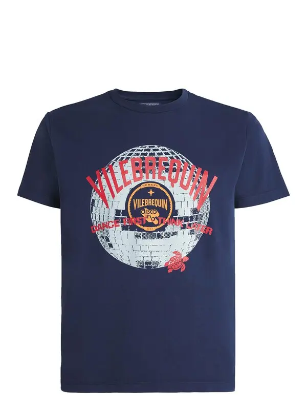 Vilebrequin Cotton Logo T-shirt - Navy