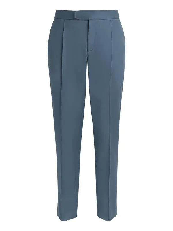 Brioni Wool Melbourne Trousers - Grey