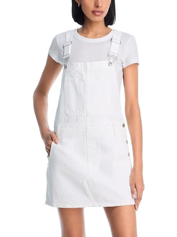 RE/DONE The Overall Dress - White